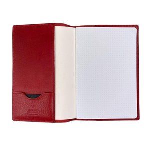 Shinola | Office | Shinola Red Leather Journal Cover 8pg Notebook And ...